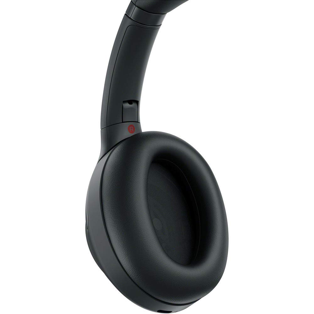 Sony WH-1000XM3 Wireless Noise-Canceling Over-Ear Headphones (Black) with Carry Case and in-Flight Adapter