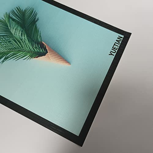 YUETIAN Original art pictures on canvas, Framed Plant Canvas Wall Art Decor