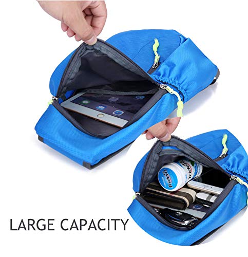 Sling Chest Bag Small Mini Cross Body Shoulder Backpacks with Adjustable Belt for Men Women Outdoors Travel Phone
