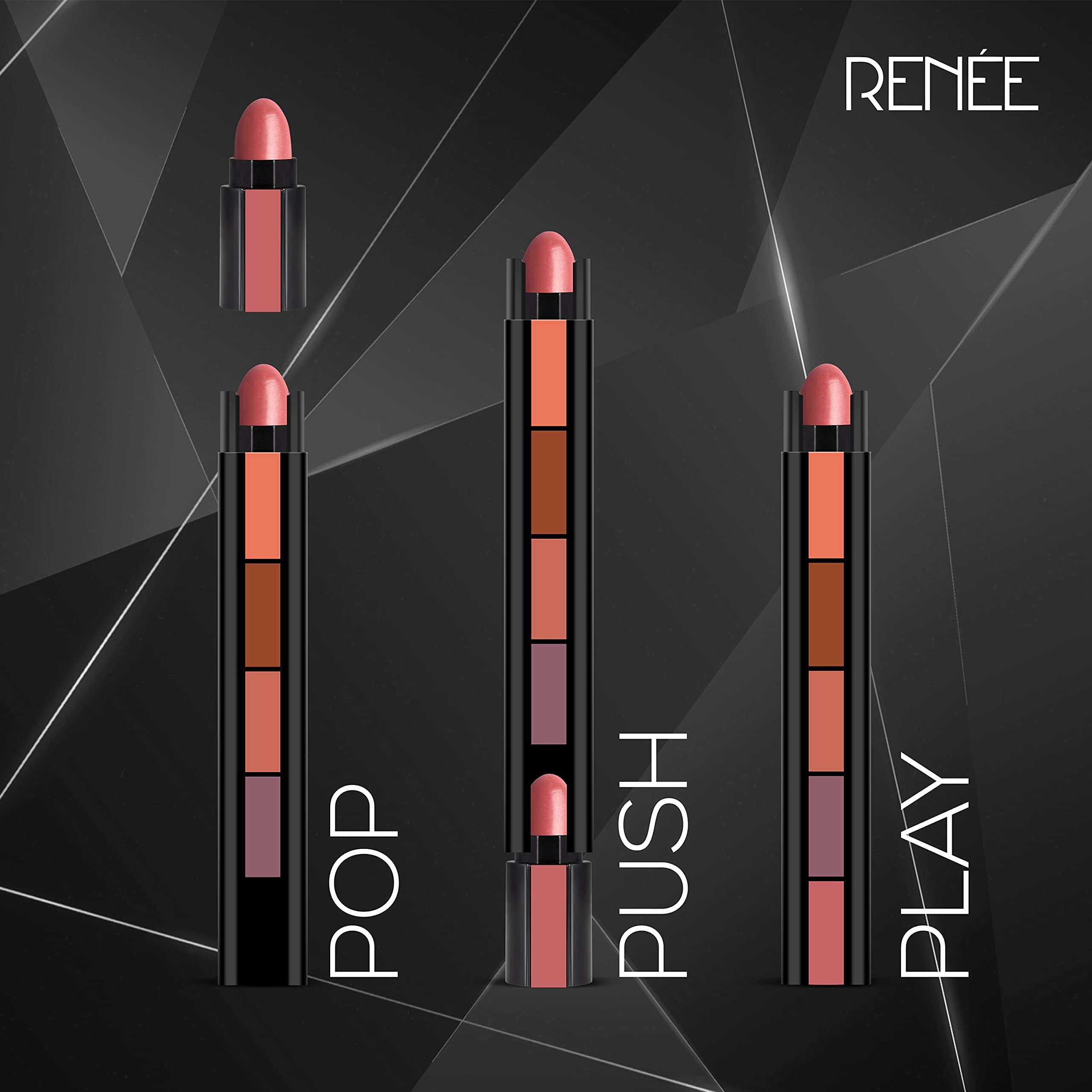 RENEE Fab 5 Nude 5-in-1 Lipstick, 7.5gm