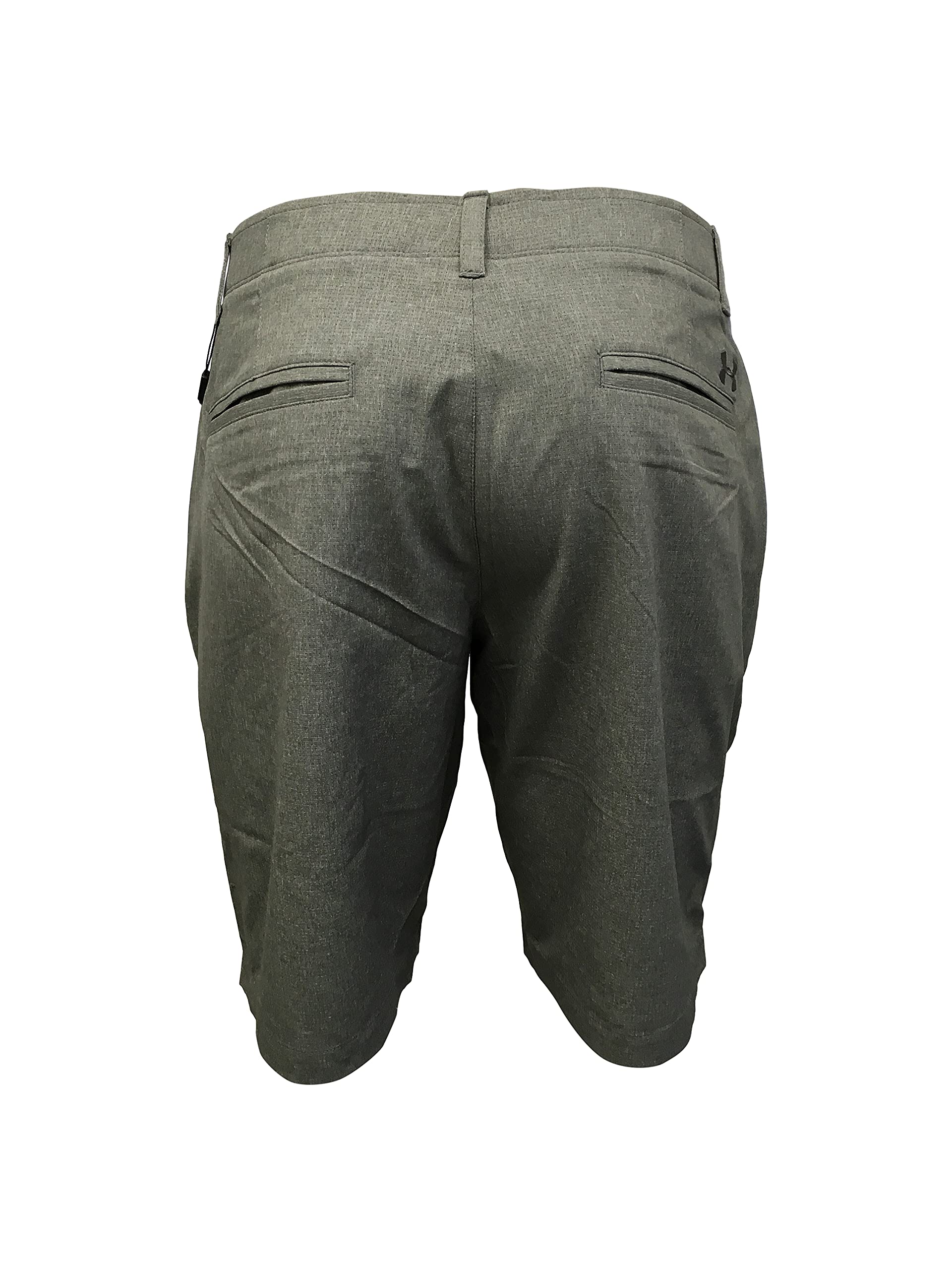 Under Armour Men's Shorts 100% Polyester 10.5" Inseam Golf Shorts 1291351 Grey (38)