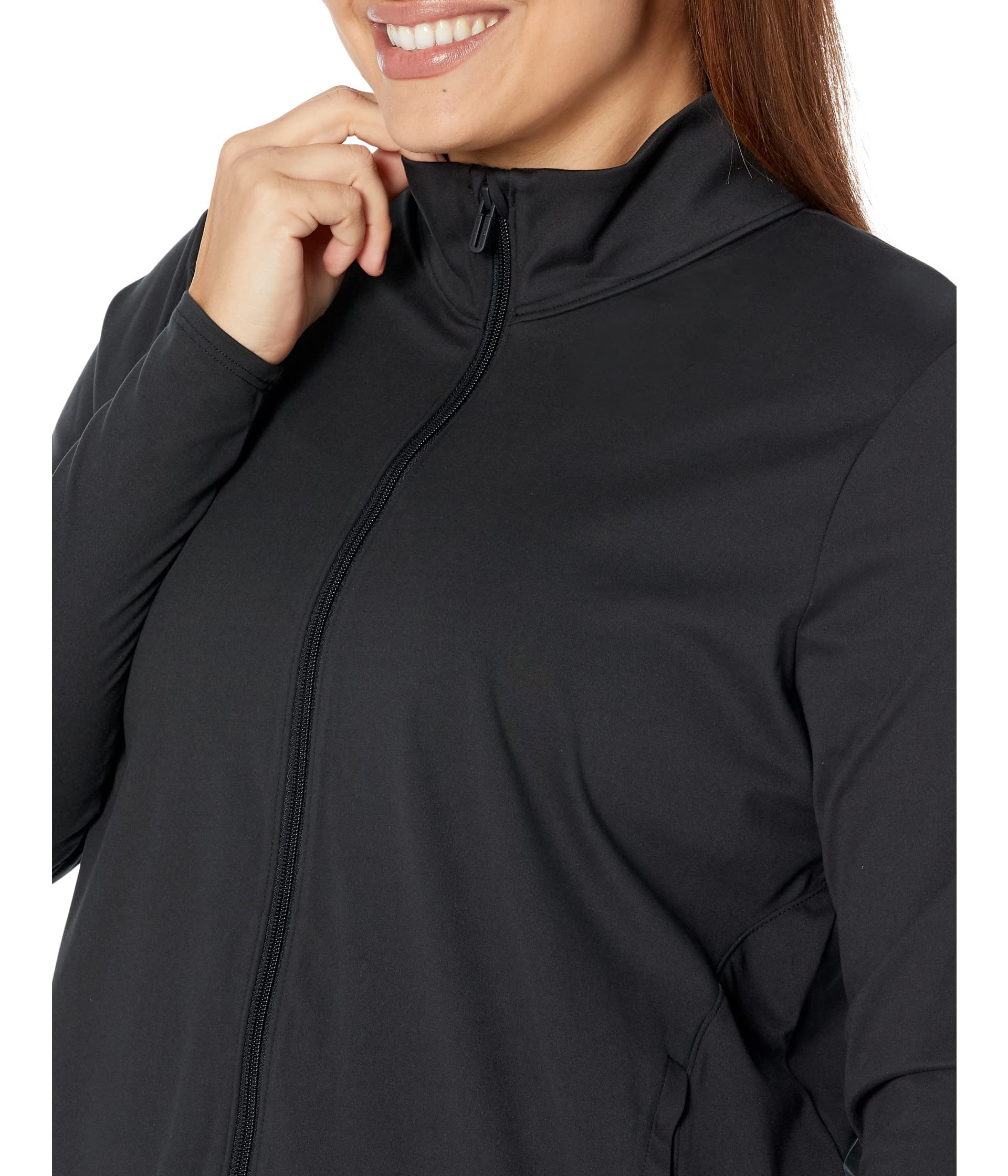 Under Armour Womens Motion Jacket, Black (001)/Black, 2X
