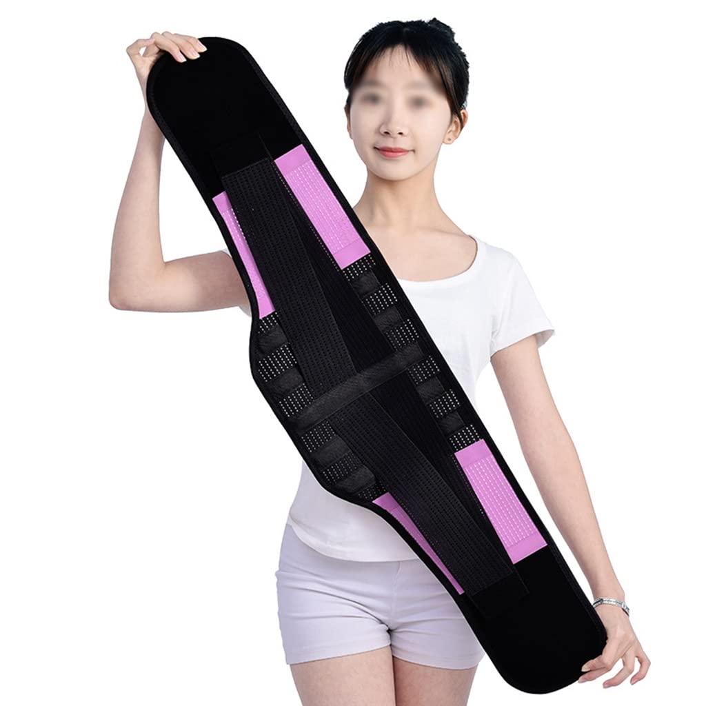 TANGIST Lumbar Support Belt - Lower Back Support Brace With 4 Support Bars For Pain Relief And Injury Prevention Sciatica Spinal Stenosis Scoliosis Or Herniated Disc For Sports Work