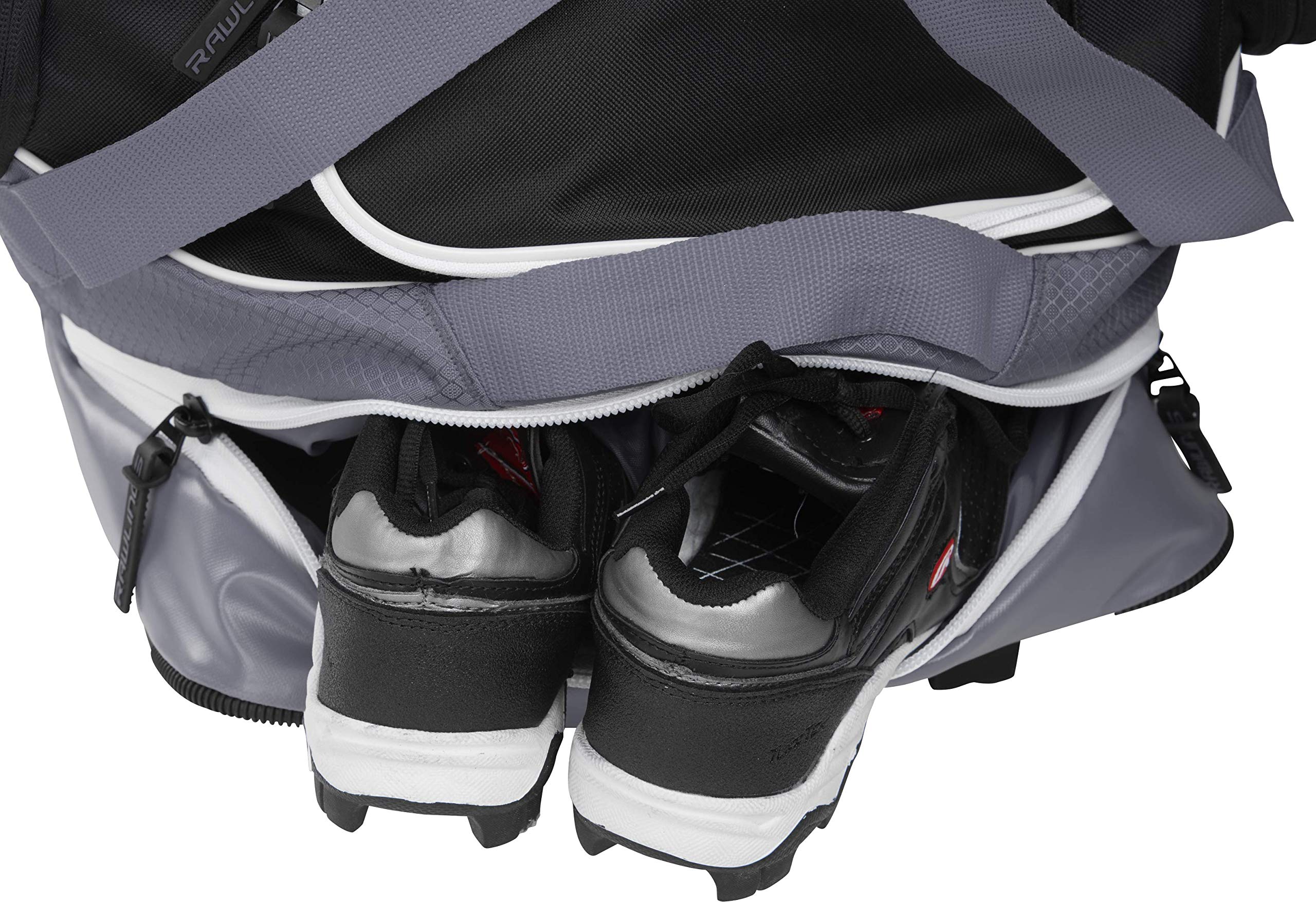 Rawlings | R1502 Wheeled Catcher's Bag | Baseball/Softball | Black