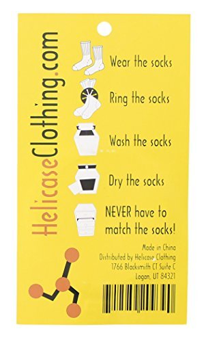 Thorlos Unisex Tennis Maximum Cushion Rolltop Socks 3 Pair Pack, White, Large, with Helicase sock rings