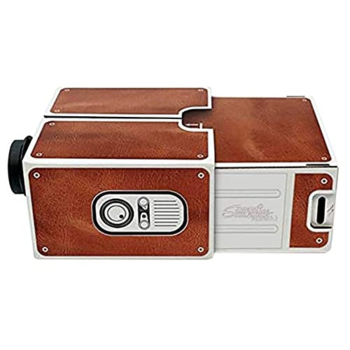 TOCHCA Cinema Projector,Portable Cardboard Smartphone Projector for/Party/Birthday Etc.Home Theater Audio Projector