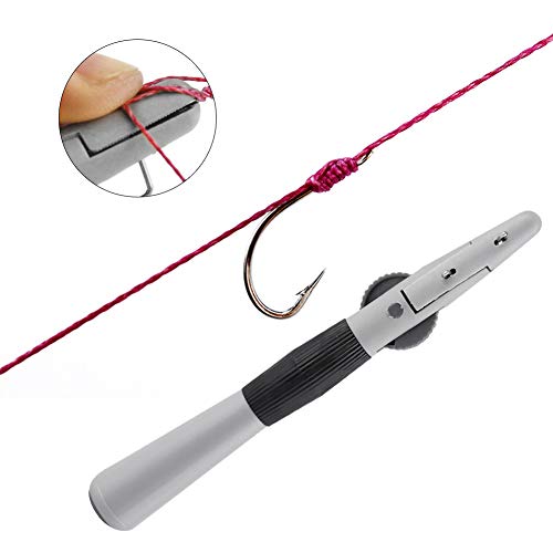 Yeuipea Fishing Tying Knot Tool,Durable Nail Knot Fast Tying Tool Fly Fishing Line Hook Tier Tackle Accessory