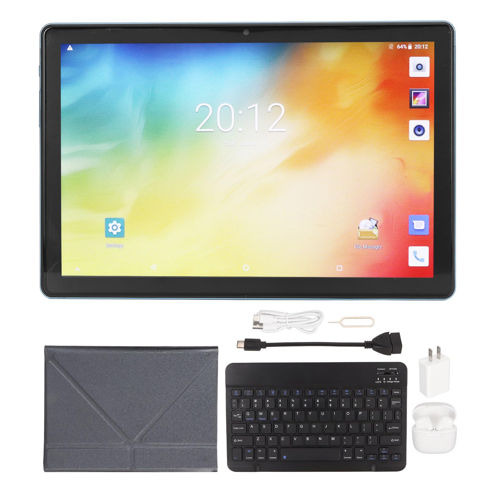 SHYEKYO for Android Tablet 100 to 240V 10 Core CPU Tablet for School for Home (#1)