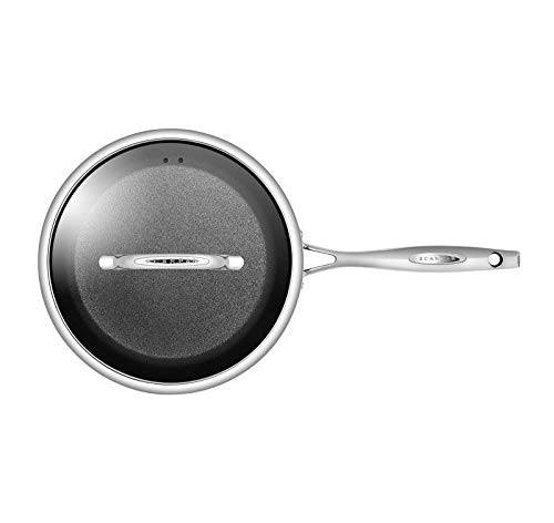 Scanpan HaptIQ Nonstick Induction Suitable 10-Piece Cookware Set, Mirror Polished Stainless Exterior