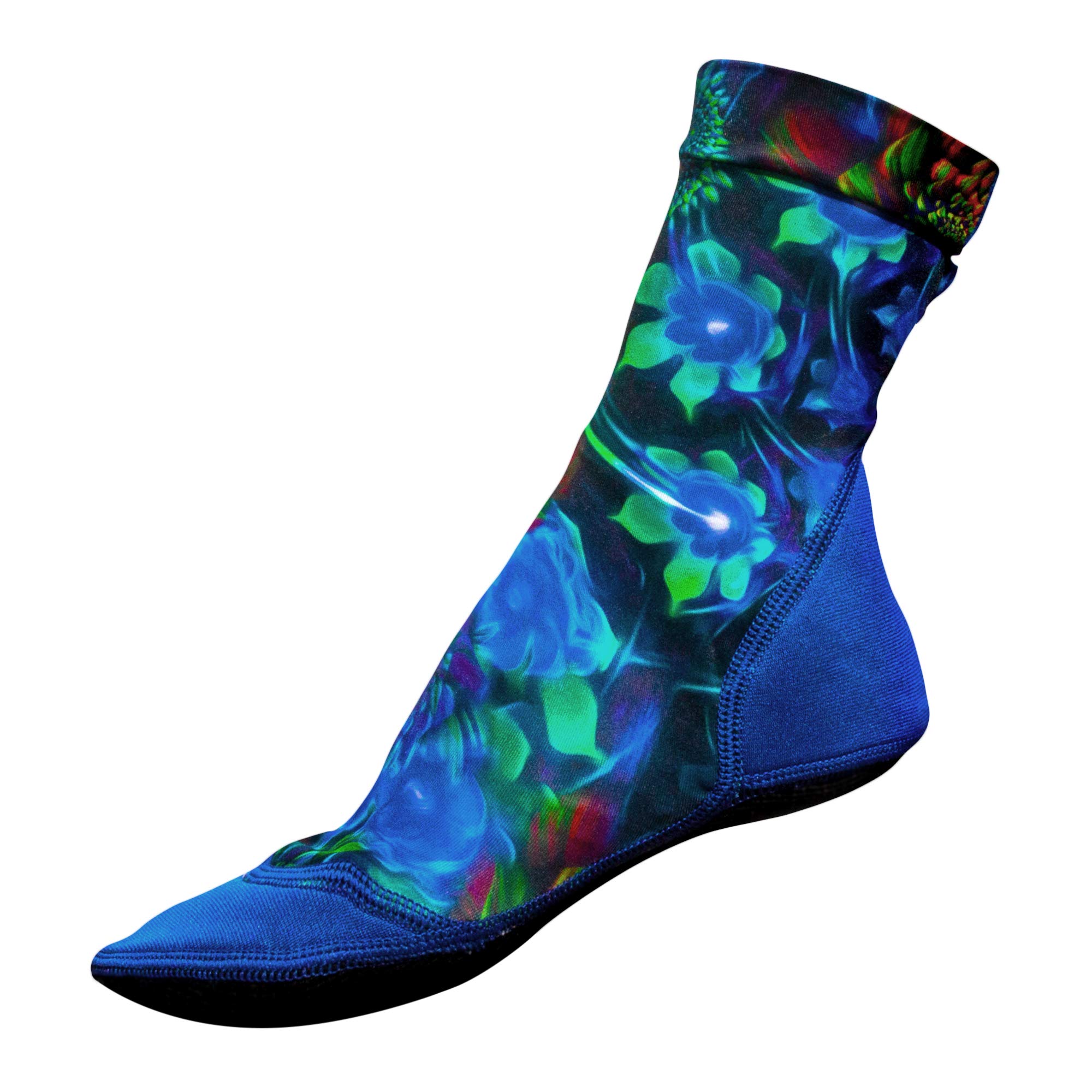 Sand Socks for Beach Soccer, Sand Volleyball and Snorkeling Hawaiian Large