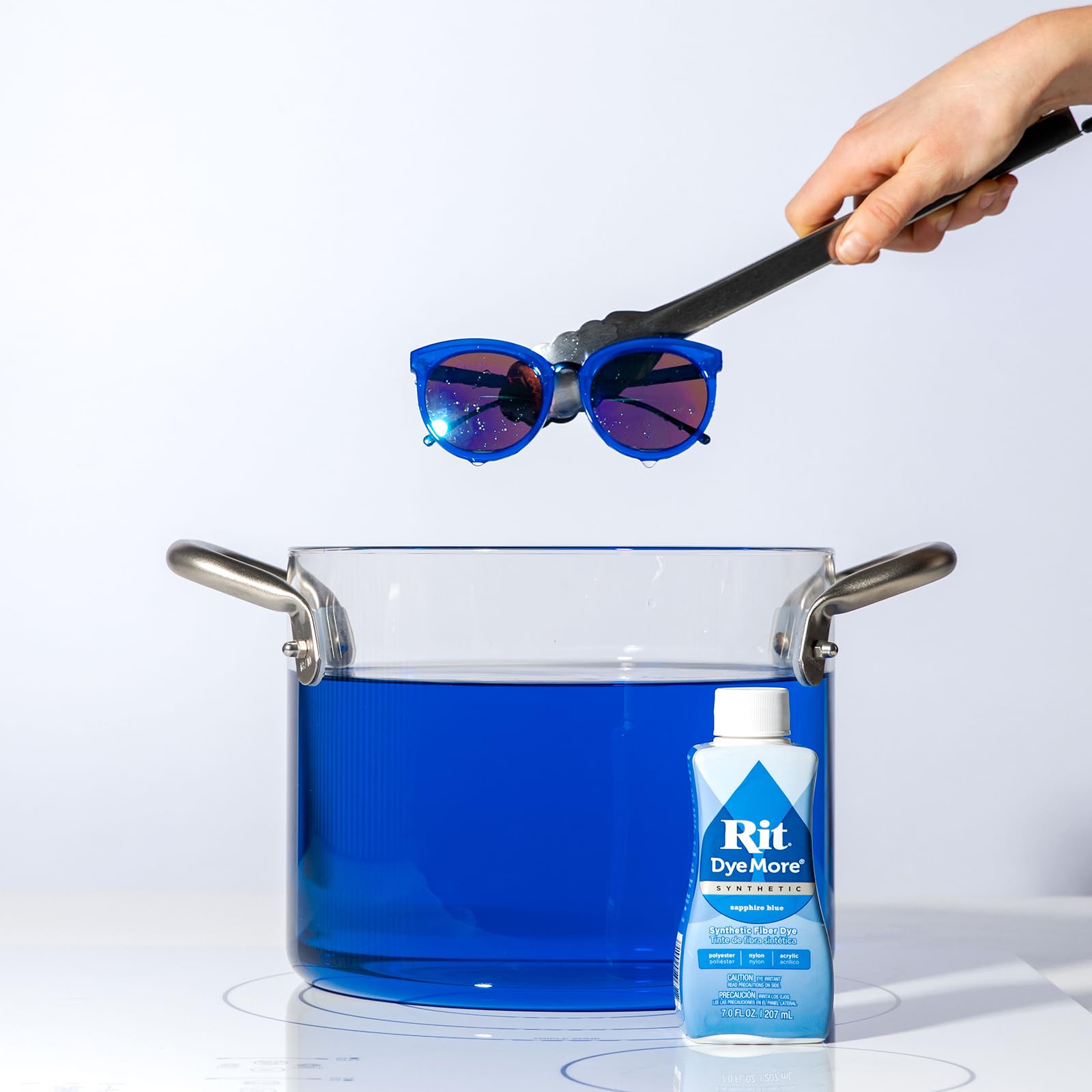 Rit DyeMore Liquid Dye, Sapphire Blue 7-Ounce