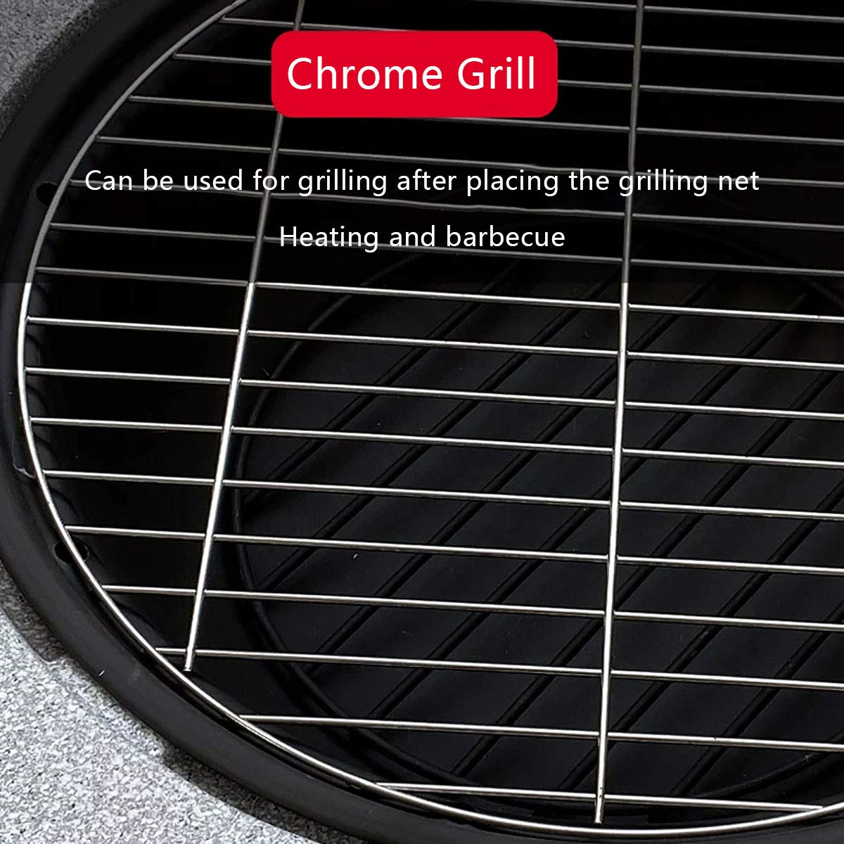 Portable Charcoal Grill Barbecue Grill Mini Grill for Decoration Heating Barbecue Stainless Steel Small BBQ Grill