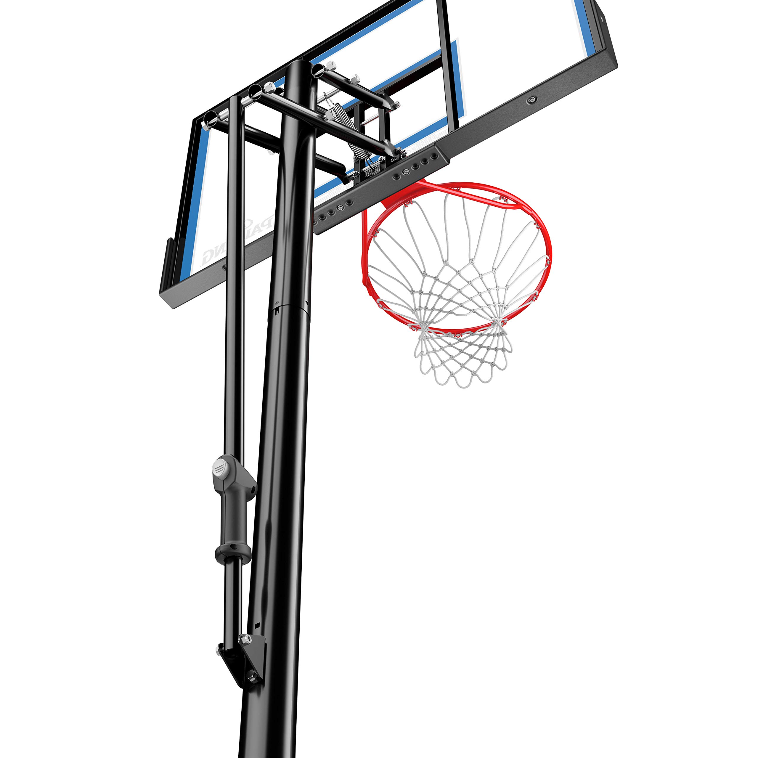 Spalding 48" Shatter-Proof Polycarbonate Pro Glide™ Portable Basketball Hoop