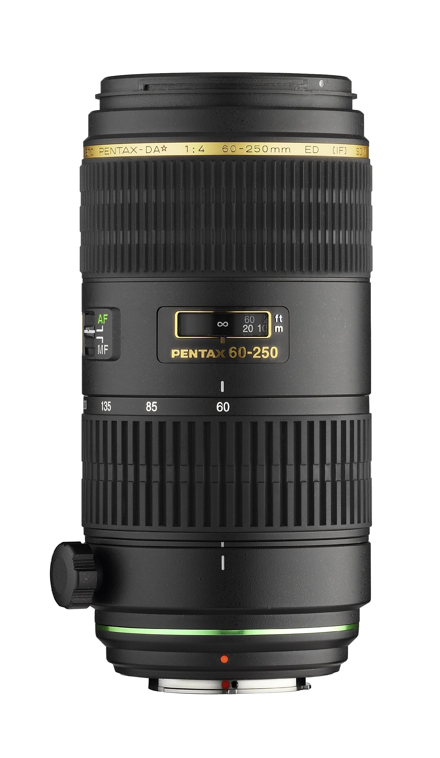 Pentax SMC DA* 60-250mm f/4 ED IF SDM Telephoto Zoom Lens w/ Case for Pentax Digital SLR Cameras