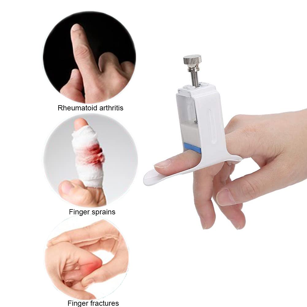 TODDOBRA Finger Straightener Splint Brace Corrector for Mallet Finger, Rheumatoid Arthritis, Joint Issues, Hand Finger Arthritis Injury Pain(Update freesize)