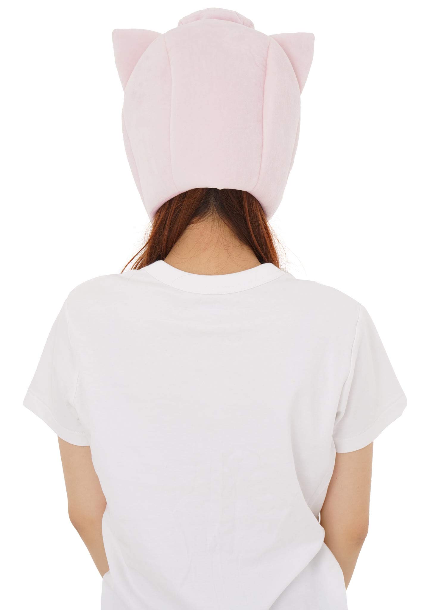 SAZAC Kigurumi Hat - Pokemon - Jigglypuff - Cozy Costume Beanie Cap - Adult Size