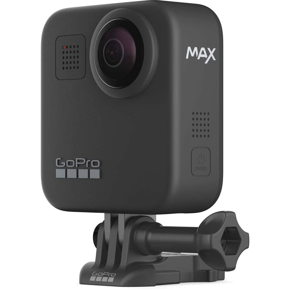 Ritz Gear GoPro MAX — Waterproof 360 + Traditional Camera with Touch Screen Spherical 5.6K30 HD Video 16.6MP 360 Photos 1080p Live Streaming Stabilization with Lexar 128GB Memory Card Reader