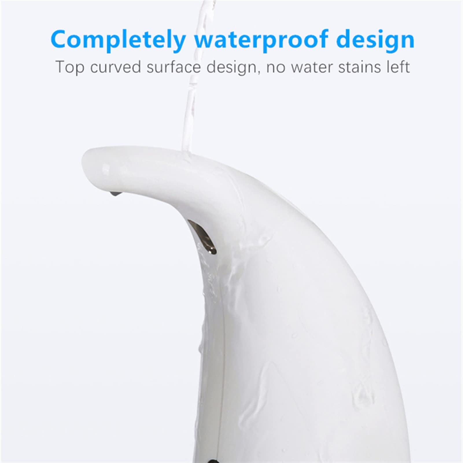 Soap Dispenser Bathroom 300ML Soap Dispenser Automatic Liquid Soap Dispenser Infrared Smart Sensor Kitchen Touchless Foam Shampoo Dispensers Bathroom Soap Dispenser (Color : E)