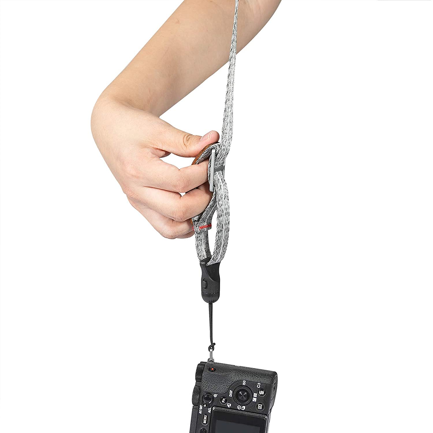 SMALLRIG Camera Straps Quick Release & Safety Tether, Adjustable Camera Neck Strap, Safe Quick Release Camera Strap for Men/Womem-2793