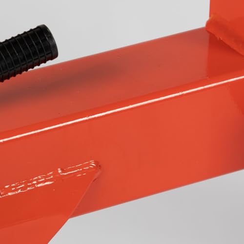 Titan Attachments 3 Point Quick Hitch Adaption to Category 2 Tractors, 4000 LB Lifting Capacity, 32.75" Between Lower Arms, 14.5" Top Link to Lower Link, Orange Finish