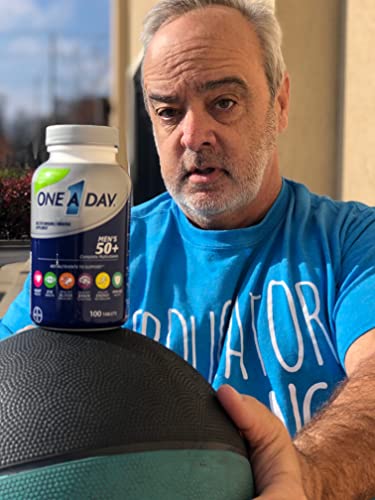 One A Day Men’s 50+ Healthy Advantage Multivitamin, Multivitamin for Men with Vitamins A, C, E, B6, B12, Calcium and Vitamin D, Tablet, 200 Count (Pack of 1)