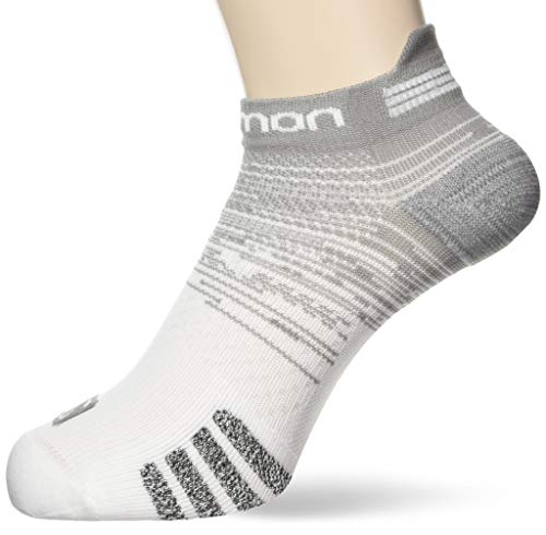 Salomon Standard Socks, Quiet Shade Heather/White, M
