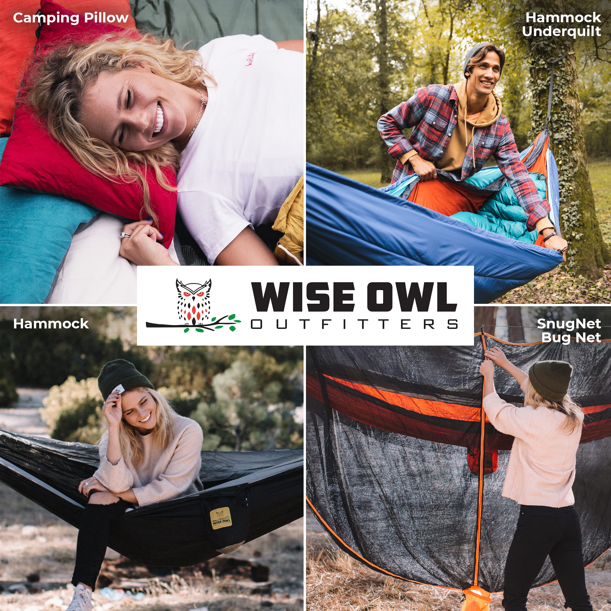 Wise Owl Outfitters Camping Tarp Waterproof for Under Tent - Camping Gear Must Haves w/Easy Set Up Including Tent Stakes and Carry Bag - Medium Grey