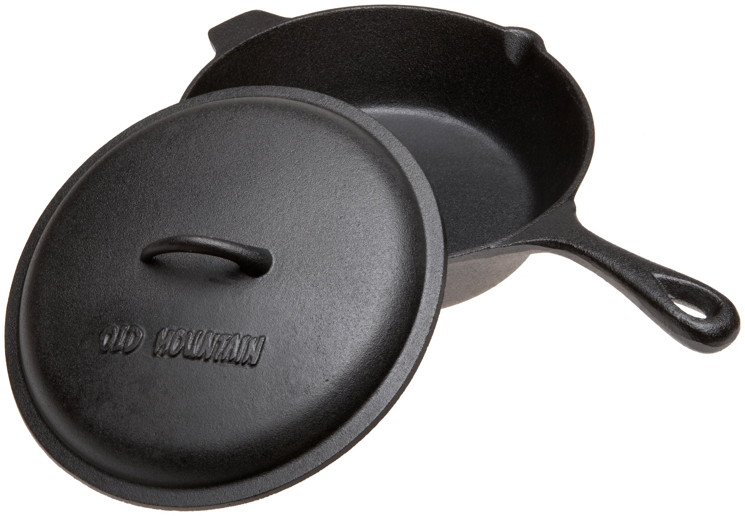 Old Mountain 10109 Campfire-cookware, 3 Quart, Black