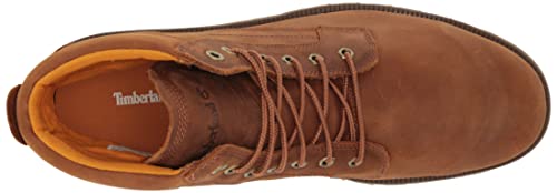 Timberland Men's Redwood Falls Waterproof Boots, Rust Full Grain, 10