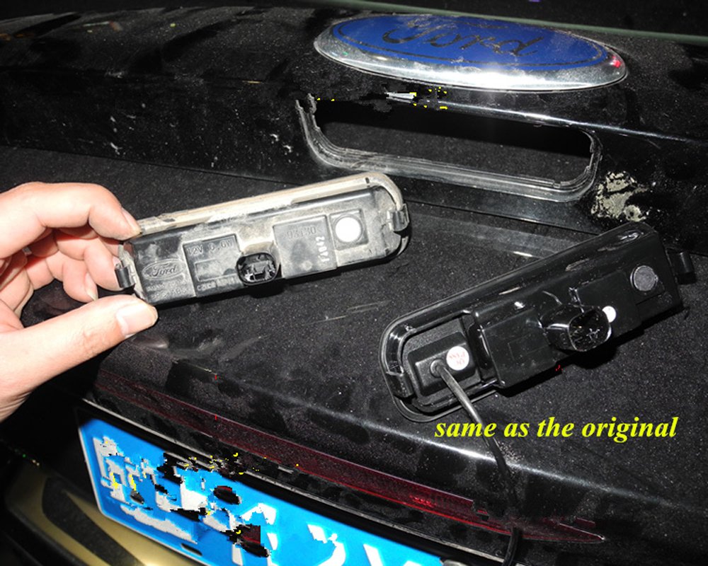 Reversing Camera Integrated in Trunk Handle Rear View Backup Camera for Focus 2/Ford Focus 3/ Focus Turnier Mk3/ Escort
