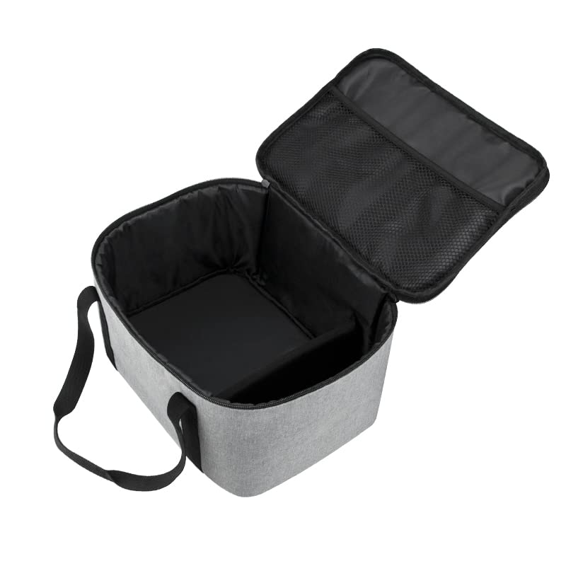 Storage Bag Compatible with XGIMIs H6 Projector, 4K Input X GIMIs Projector Travel Box Storage Case, Dust-Proof & Easy Clean, Durable and Resistant Case (Gray) (Grey Storage Bag)
