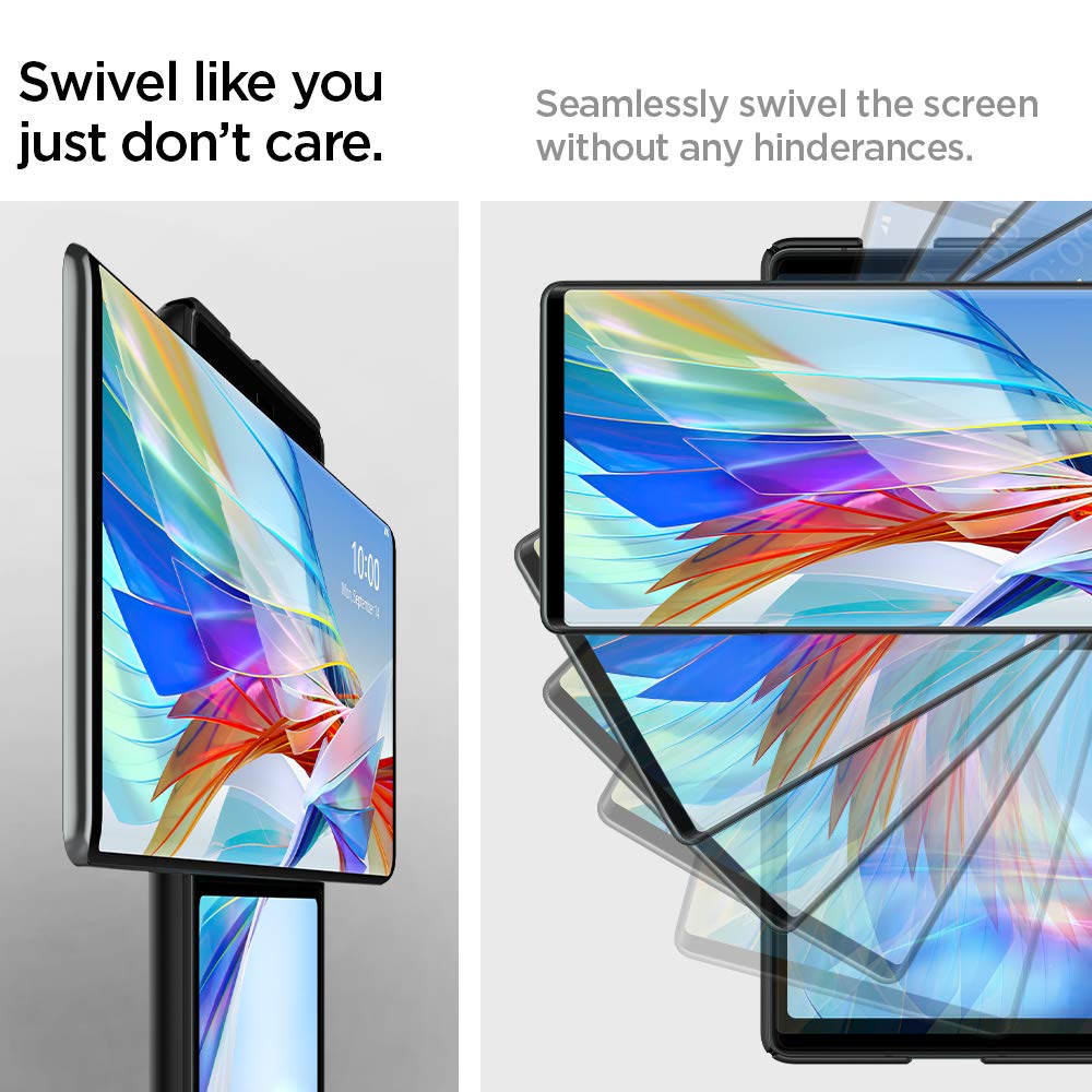 Spigen Thin Fit Designed for LG Wing Case (2020) - Black