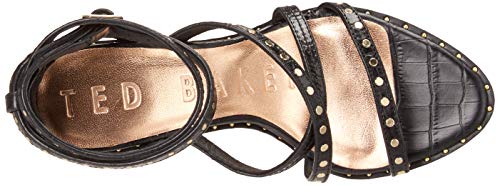 Ted Baker Women's Sandal, Black, 7.5