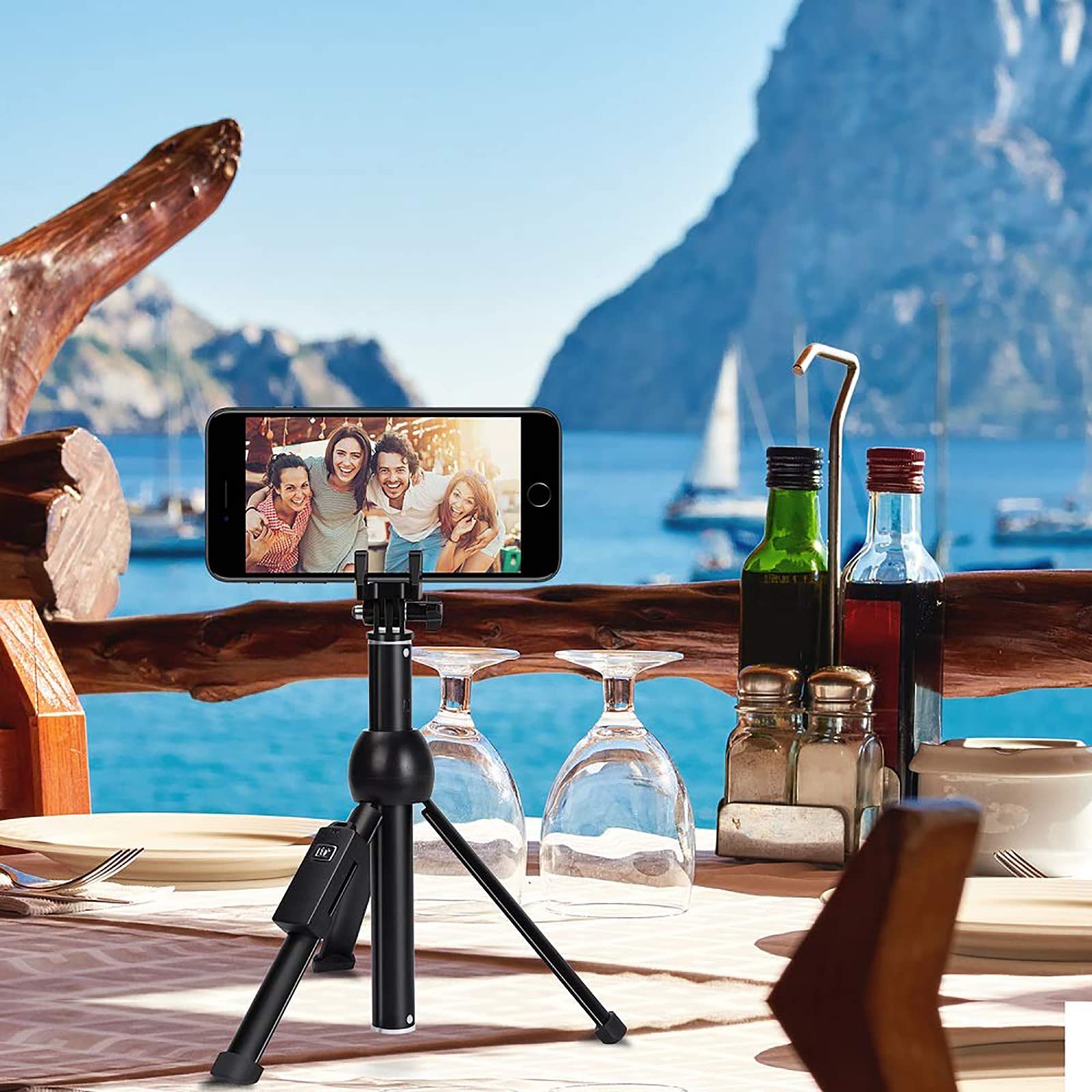 Selfie Stick, Professional 45-Inch Selfie Stick Tripod, Extendable Selfie Stick with Wireless Remote & Tripod Stand for iPhone 14 13 12 11 pro Xs Max Xr X 8 7 6 Plus/Samsung Galaxy Note 9/S9 Plus More