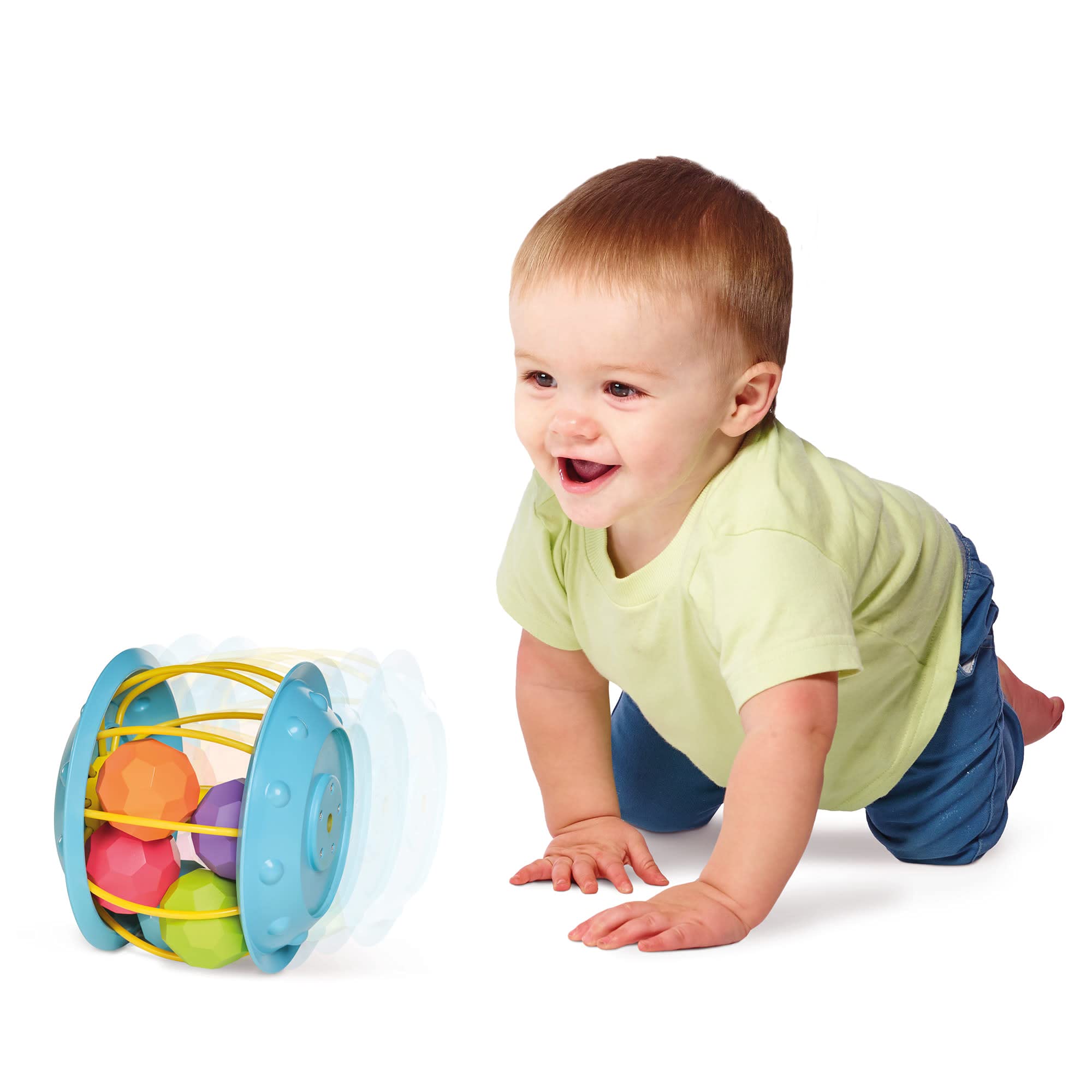 Toomies Jurassic World Chase & Roll Raptors – Dinosaur Toys for Developmental Play – 12m+