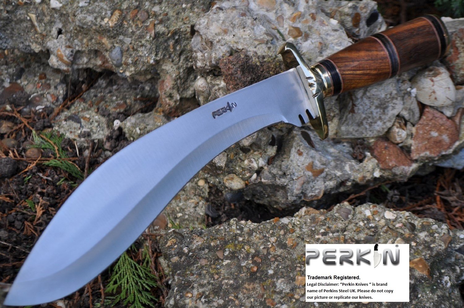 Perkin - Custom Handmade Hunting Knife - 01 Carbon Steel - Kukri Knife