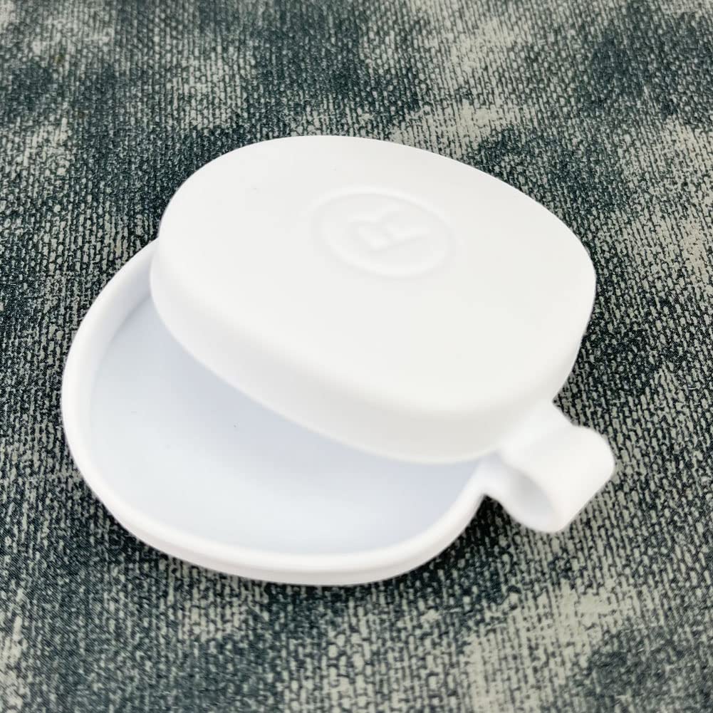Ytaland VR Lens Cover for Oculus Quest 2 Dust Proof Cover for Oculus Quest 2 Anti-Dust Silicone Lens Protector (White)