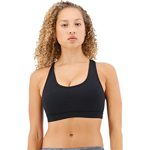 TYR Women's Durafast Elite Lyn Racerback Swim Top, Black, 10