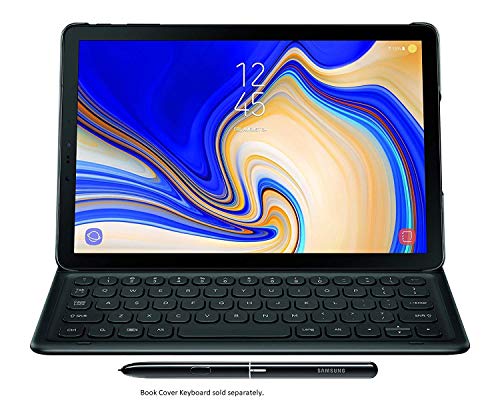 Samsung Electronics SM-T830NZKAXAR Galaxy Tab S4, 10.5in, Black (Renewed)