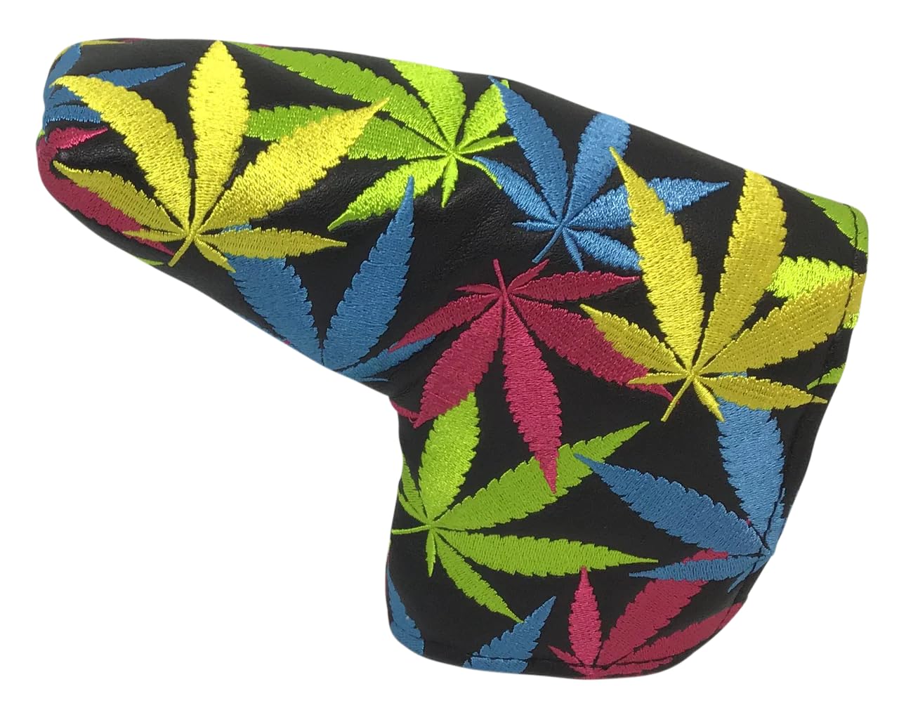 ReadyGOLF Weed All-Over Embroidered Putter Cover - Blade