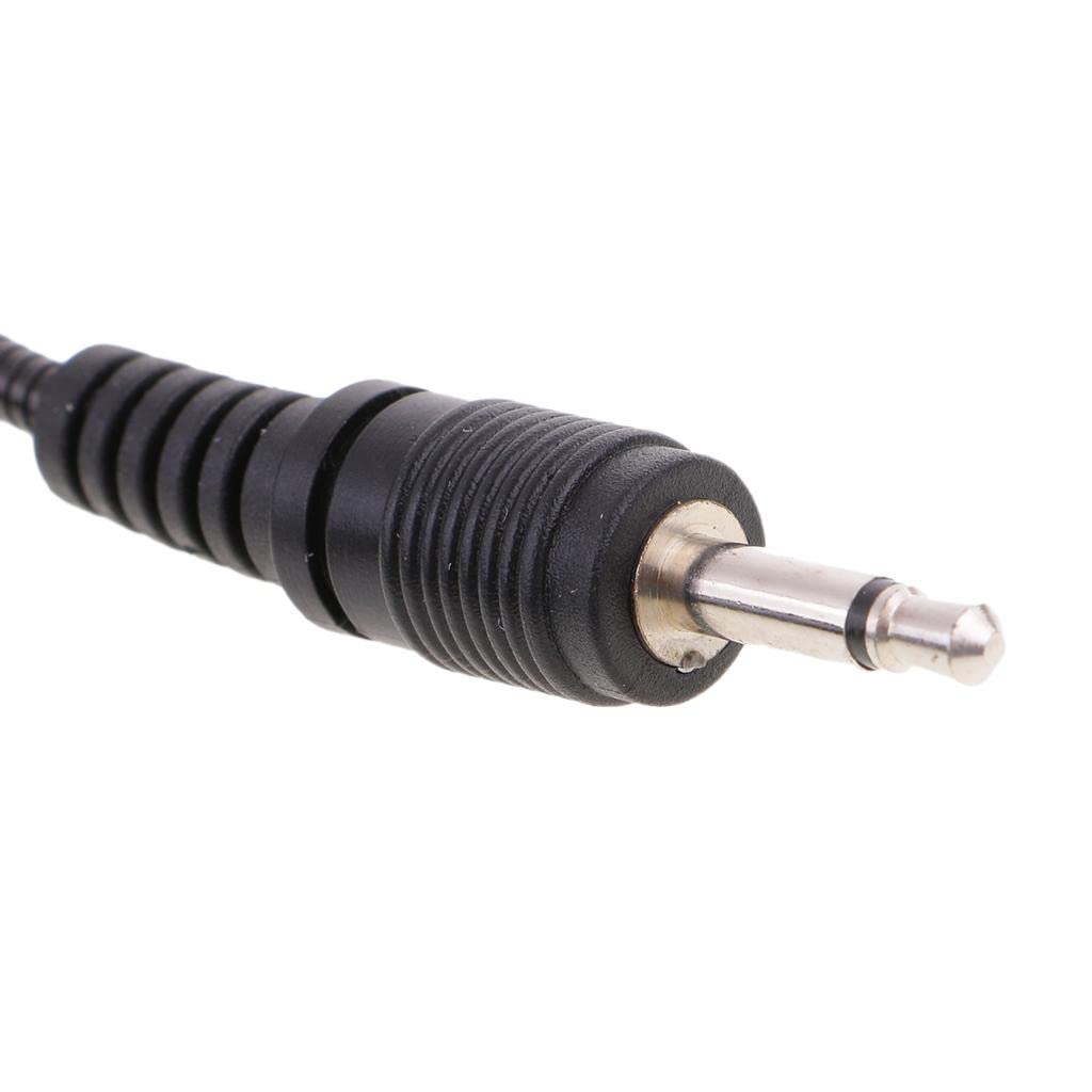 Short Wire 3.5mm Audio AUX-IN Smartphone or 3.5mm Mono Plug-In Interview Recording Condenser Microphone Mic for Laptops,PC,Phones Voice Amplifiers - Black, Mono 3.5mm Plug