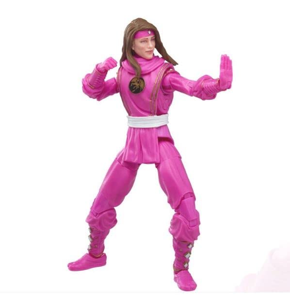 Power Rangers Mighty Morphin Lightning Collection Ninja Rangers Collection Red Pink Yellow (Ninja Pink Ranger)