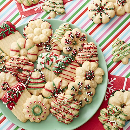 Wilton Christmas Red Non-Stick Large Baking Sheet or Cookie Pan, 17.2 x 11.5-Inch