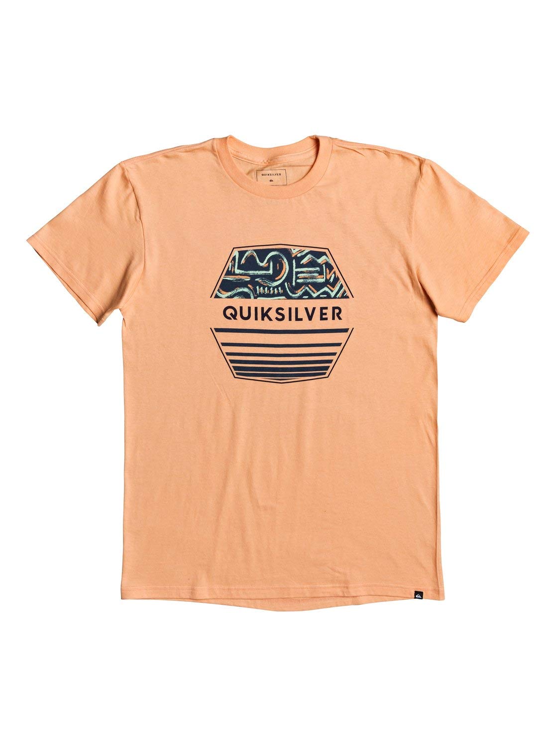 Quiksilver Men's Drift Away TEE, Coral Sands, S