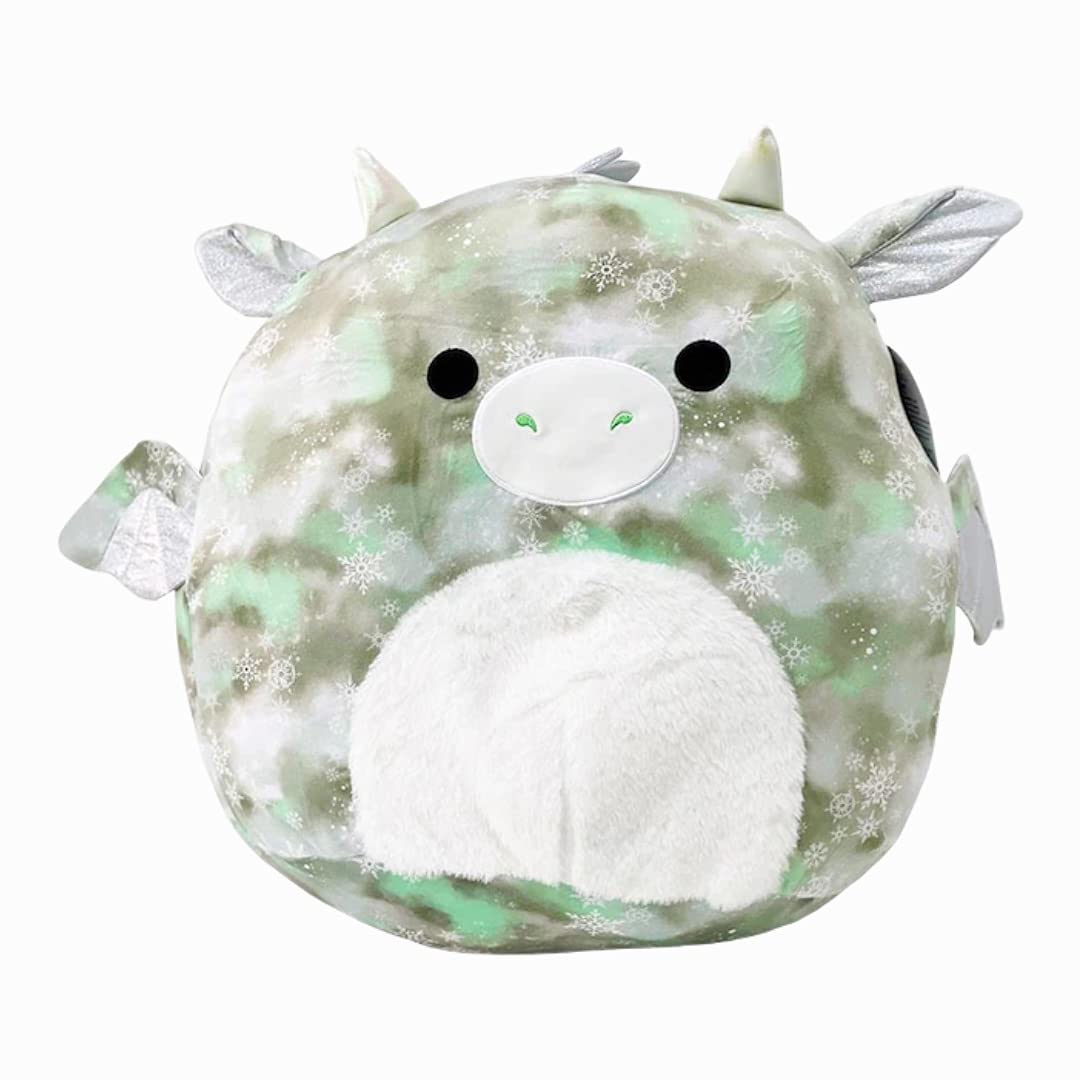 Squishmallow Official Kellytoy Will 16 Inch Dragon Tie Dye Squishy Plush Toy Animal