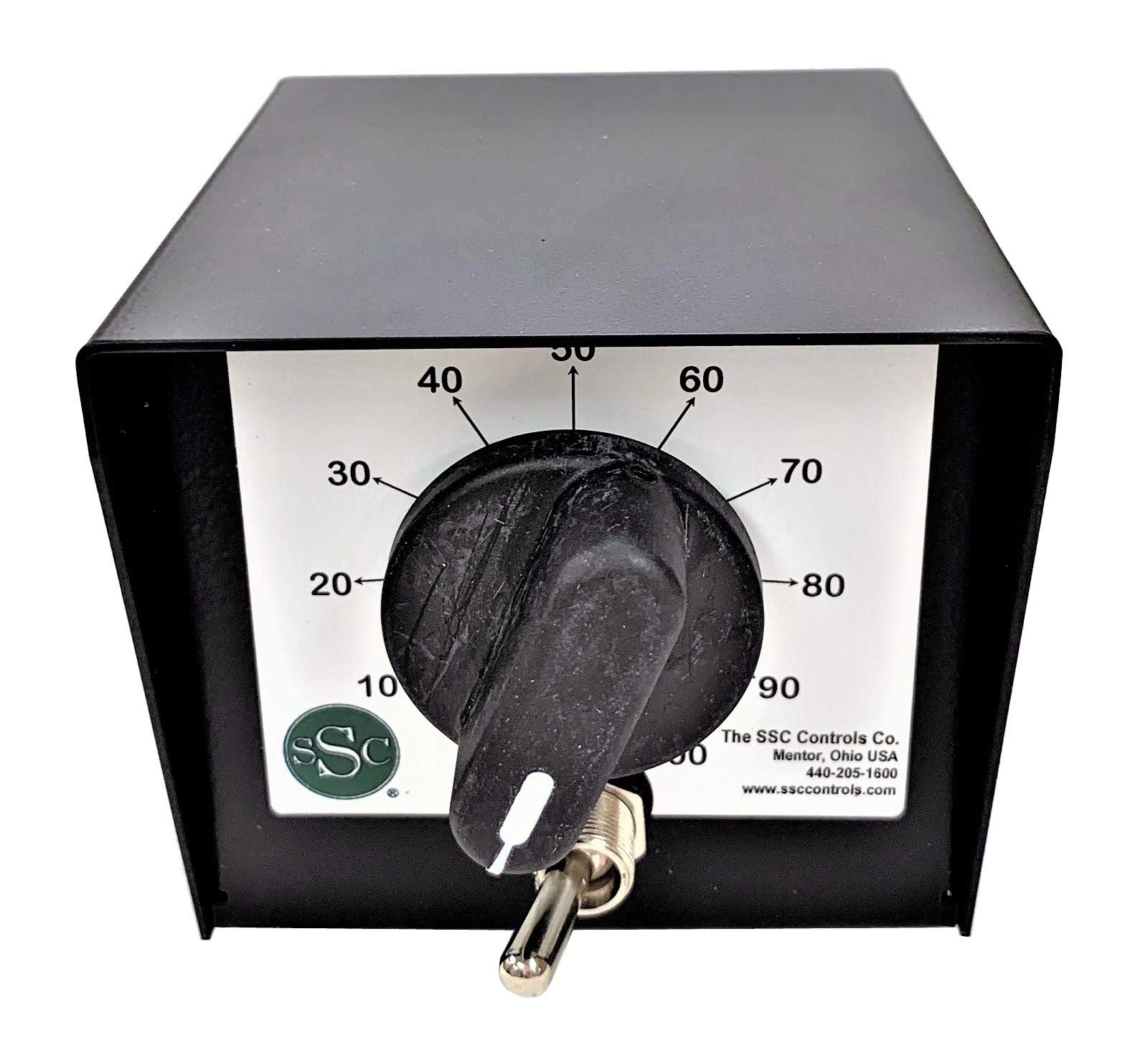 SSC Controls R810-14100 Remote Welding Current and Contactor Control Box, Replaces Miller RHC-14 (242211100), 100 ft Cable, 14-pin Plug, Made in USA