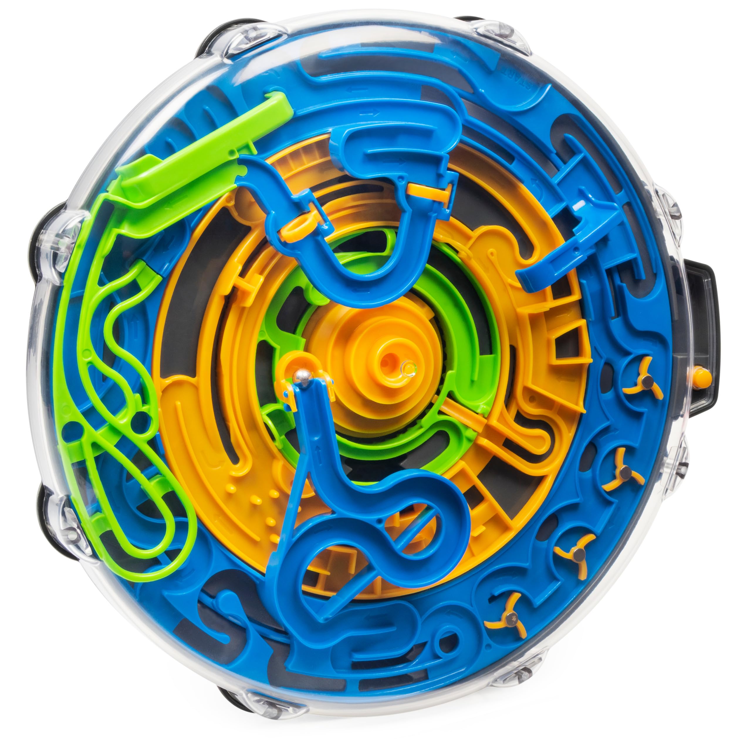 Perplexus, Revolution Runner Motorized Motion 3D Gravity Maze Game Brain Teaser Fidget Toy Puzzle Ball, for Kids Ages 9 and up