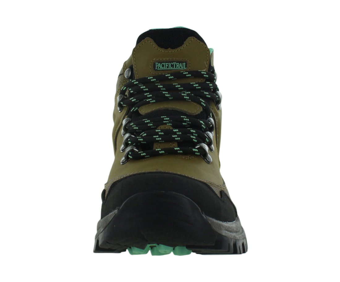 Pacific Trail Rainier Jr Hiking Boots Kids Shoe Size 2.5, Color: Beige/Khaki