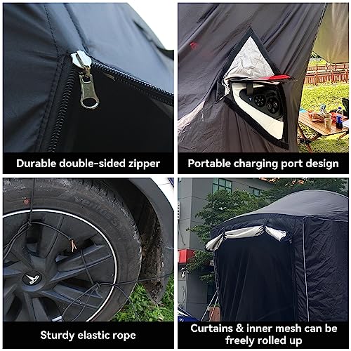 VIHIMAI Tesla Model Y Camping Tent Tailgate Shade Awning Tent for Tesla Model Y 2023 2022 2021 2020