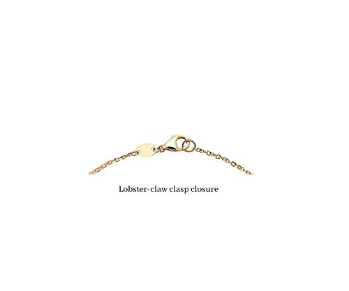 Vaani Fine Jewelry - 14K Solid Yellow Gold Bracelet with 5 Clover Motifs in Black Onyx. 7 inch bracelet